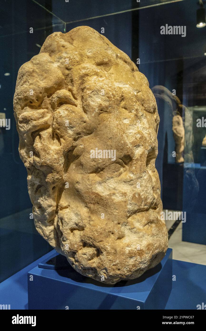 Jupiter, marble, 2nd century AD. C., El Arrabal, Museum of Romanization ...