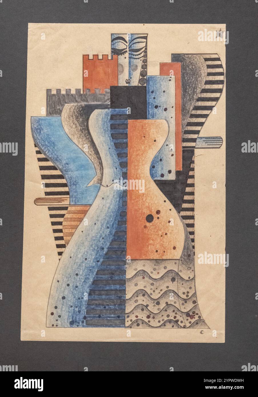 Twelve small figure drawings, 1946, New National Gallery, Berlin ...