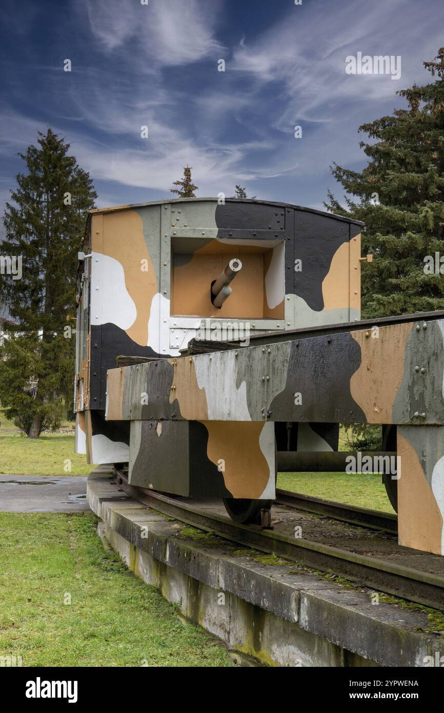 The Armored train Hurban. World War II. Slovak National Uprising ...