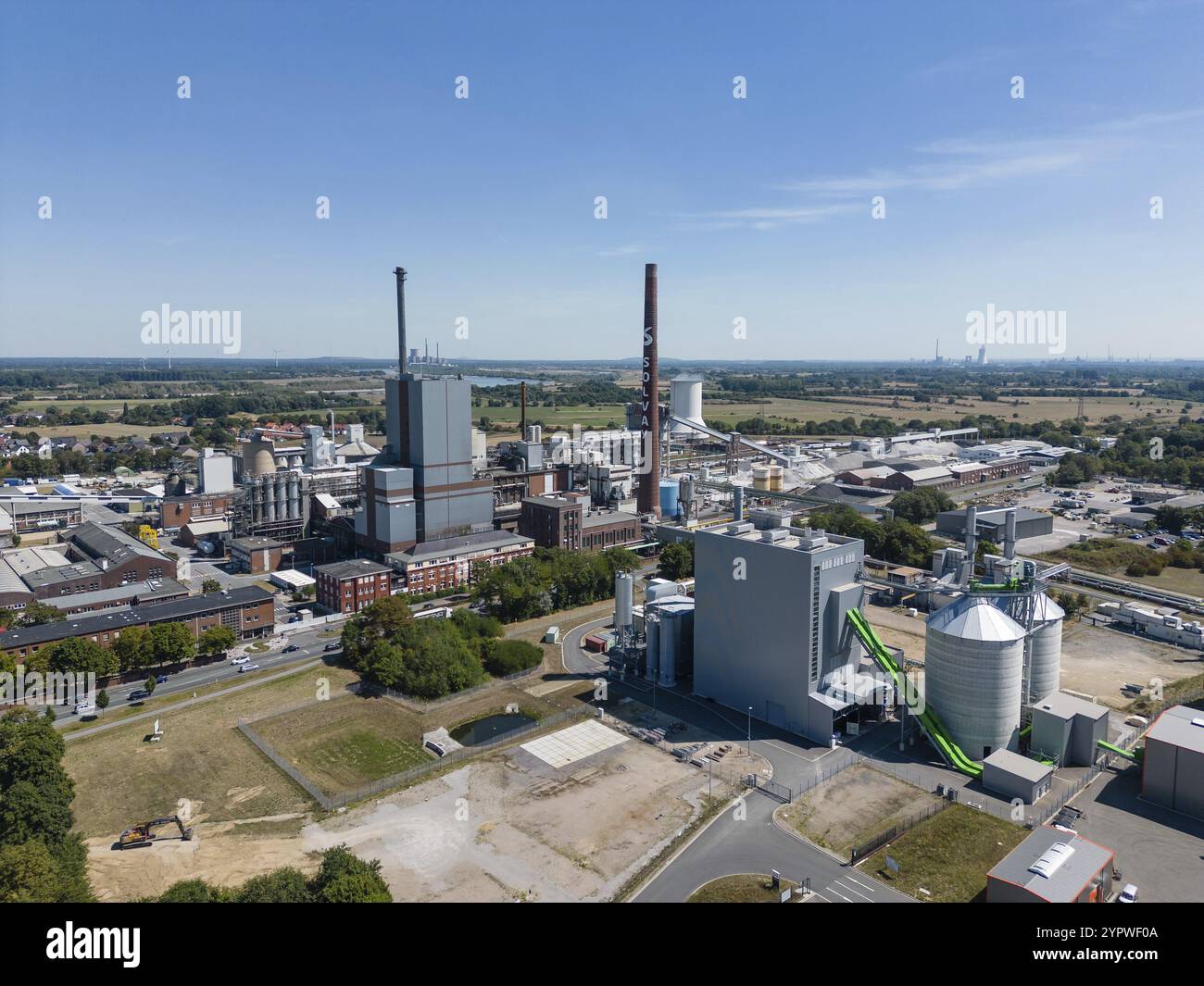 Solvay chemical plant in Rheinberg Stock Photo - Alamy