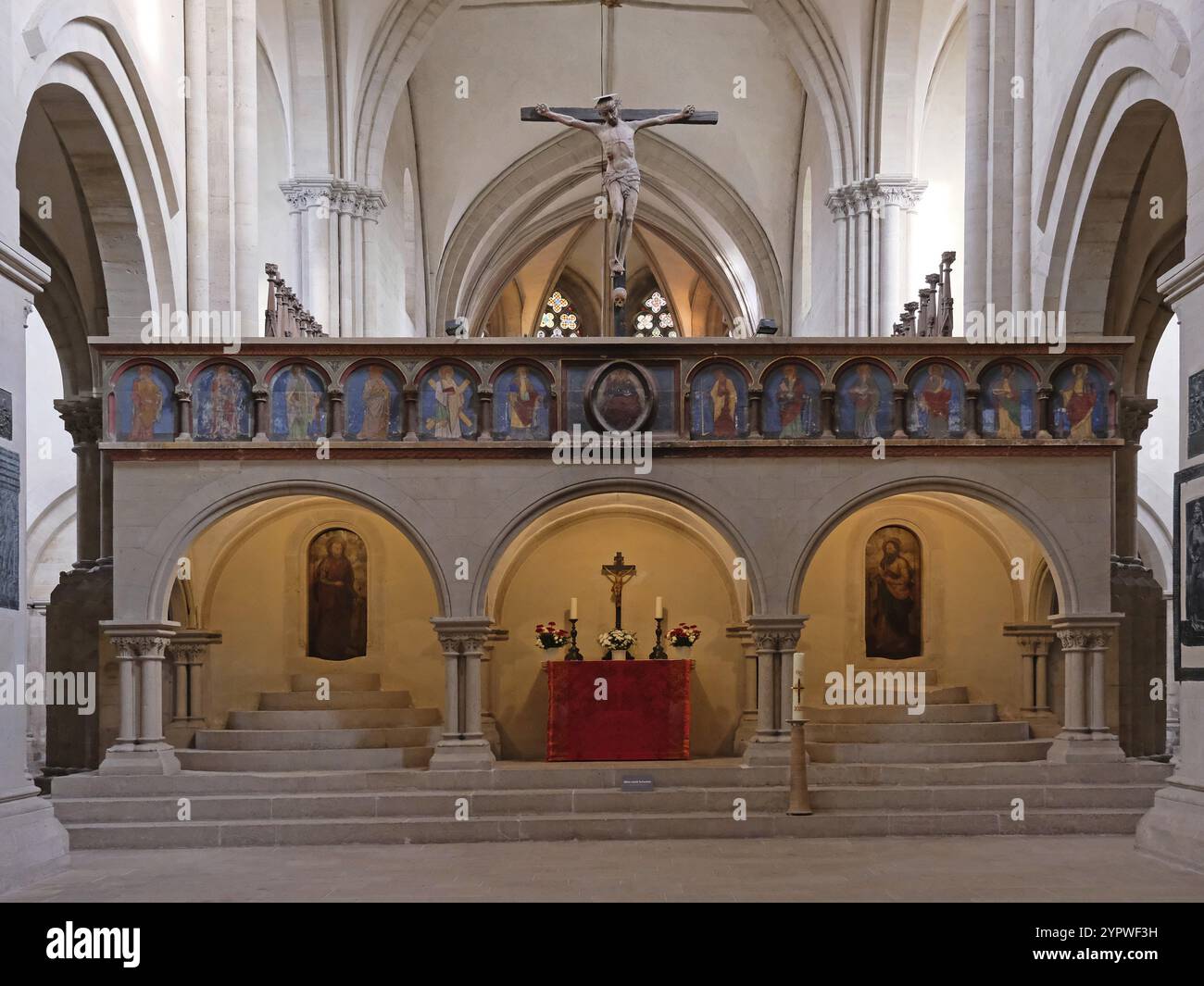 In the Naumburg Cathedral of St Peter and Paul. Naumburg, Saxony-Anhalt ...