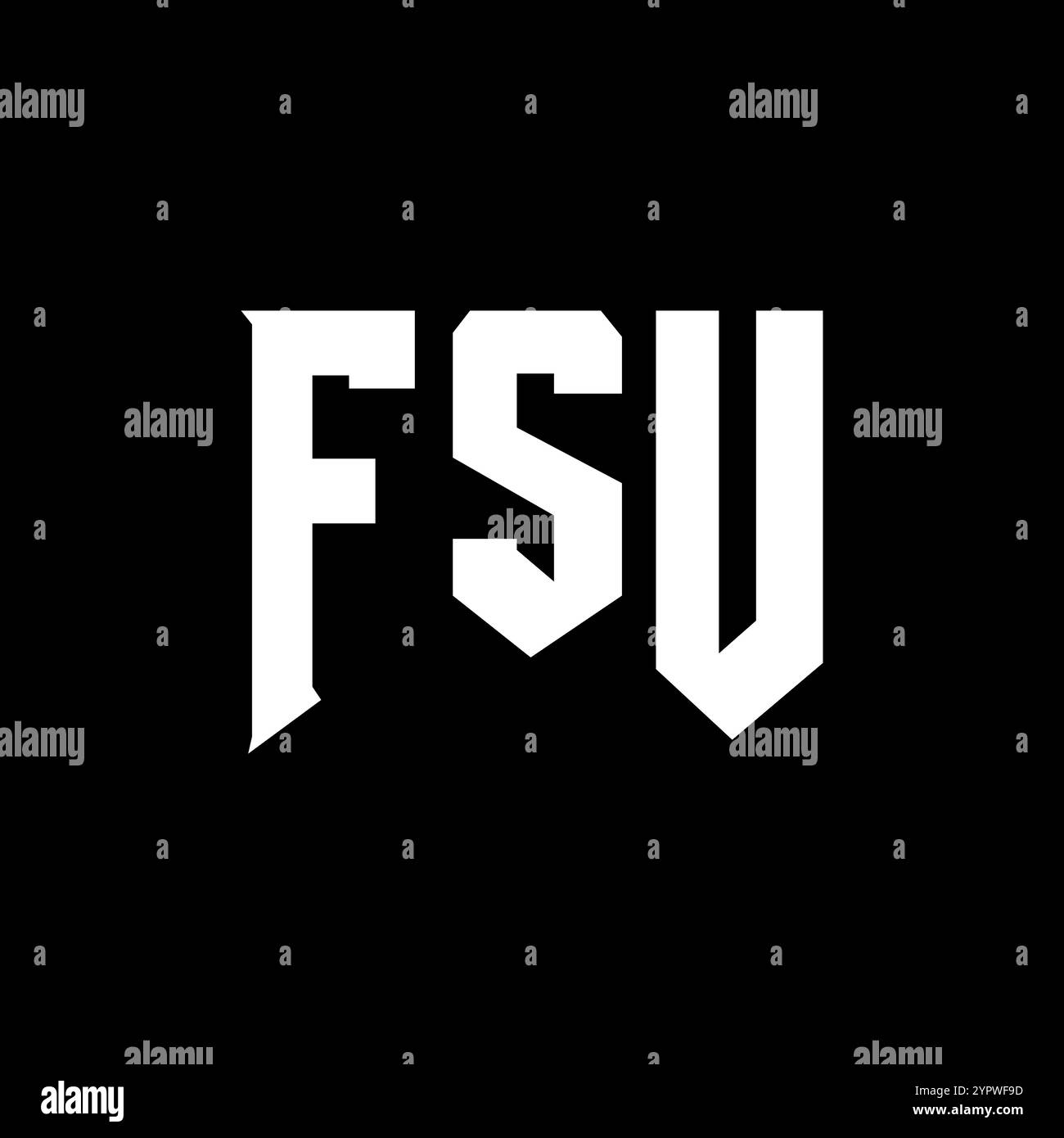 Black Fsu Logo