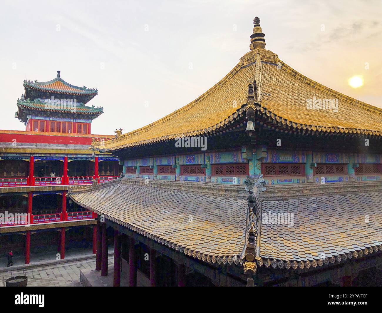 The Putuo Zongcheng Buddhist Temple, one of the Eight Outer Temples of ...
