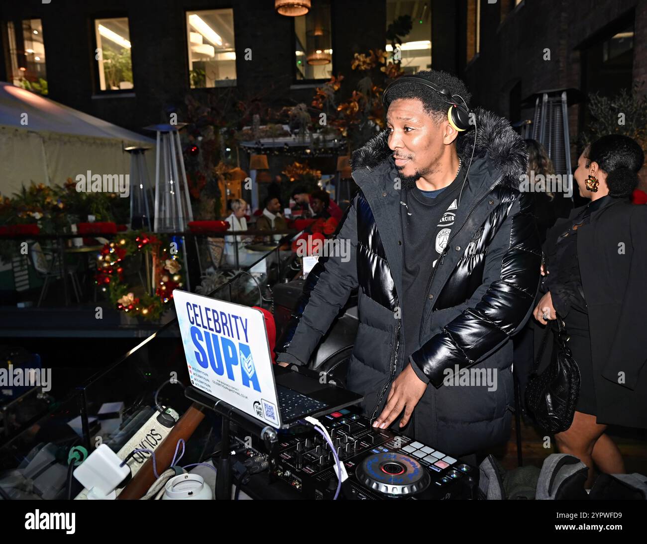 LONDON, ENGLAND: 1st December 2024: DJ Supa performs at The Journey of ...