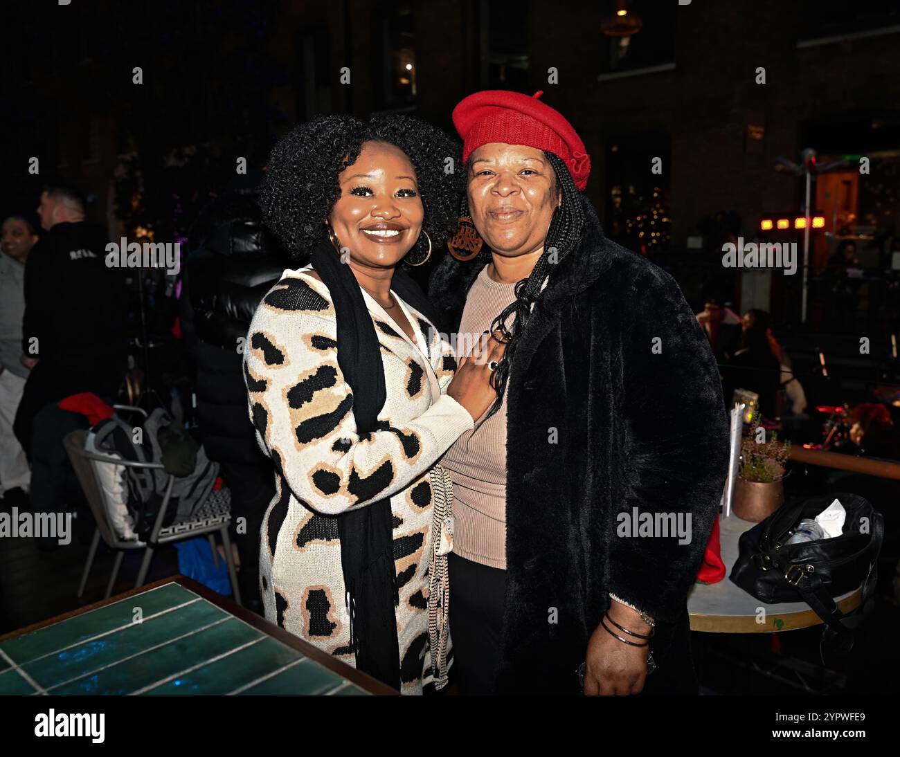 LONDON, ENGLAND: 1st December 2024: Jennifer Thomas and Gleniese Murry ...