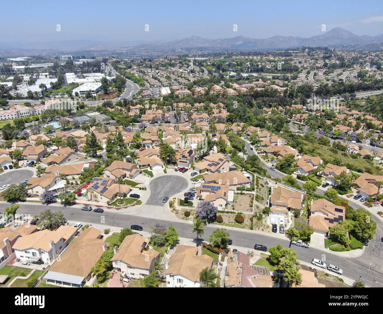 Aerial view on sportsman in hi-res stock photography and images - Alamy