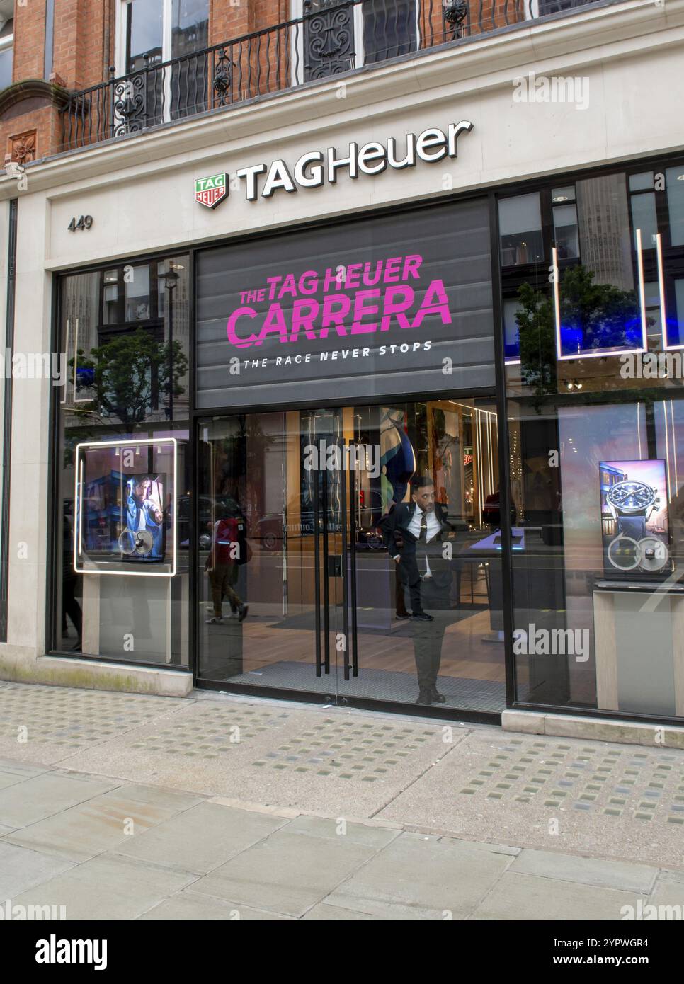 London, UK, May, 9, 2023 : The exterior of Tag Heuer store in London ...