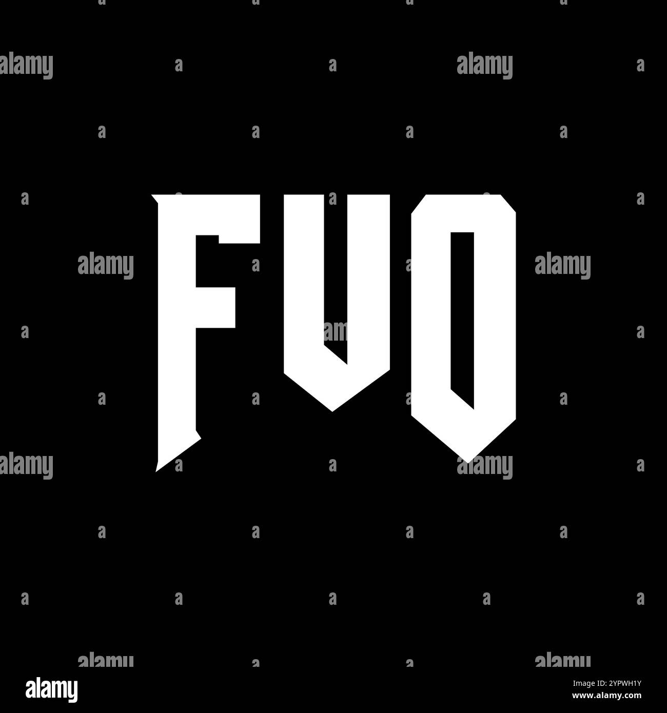 Fuo logo design hi-res stock photography and images - Alamy