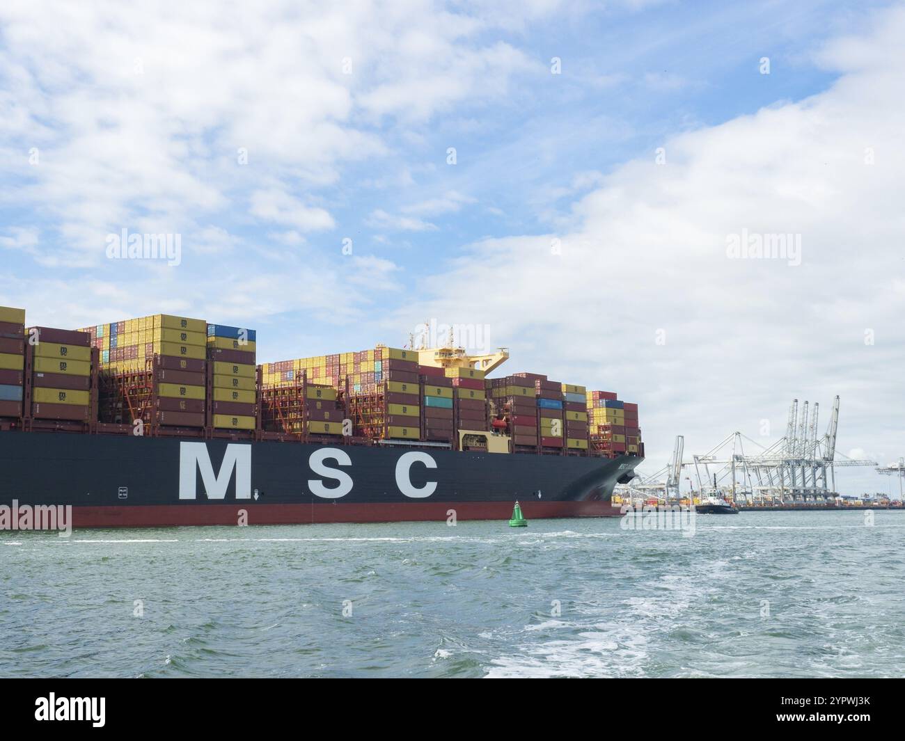 Europoort close to Rotterdam, Netherlands, is an important ...