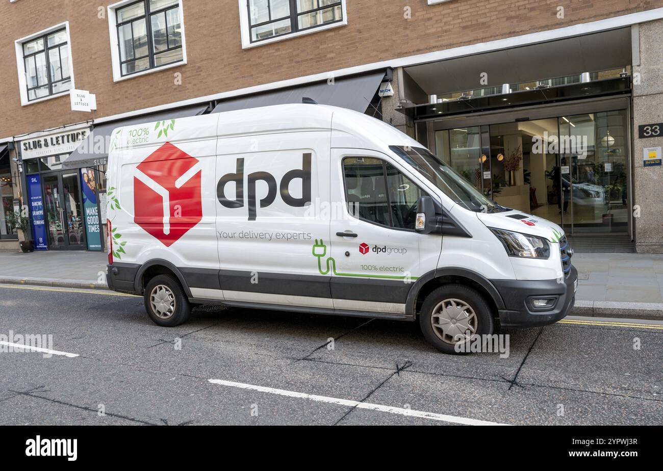 London, UK, March 21, 2024 : DPD electric delivery van in London ...