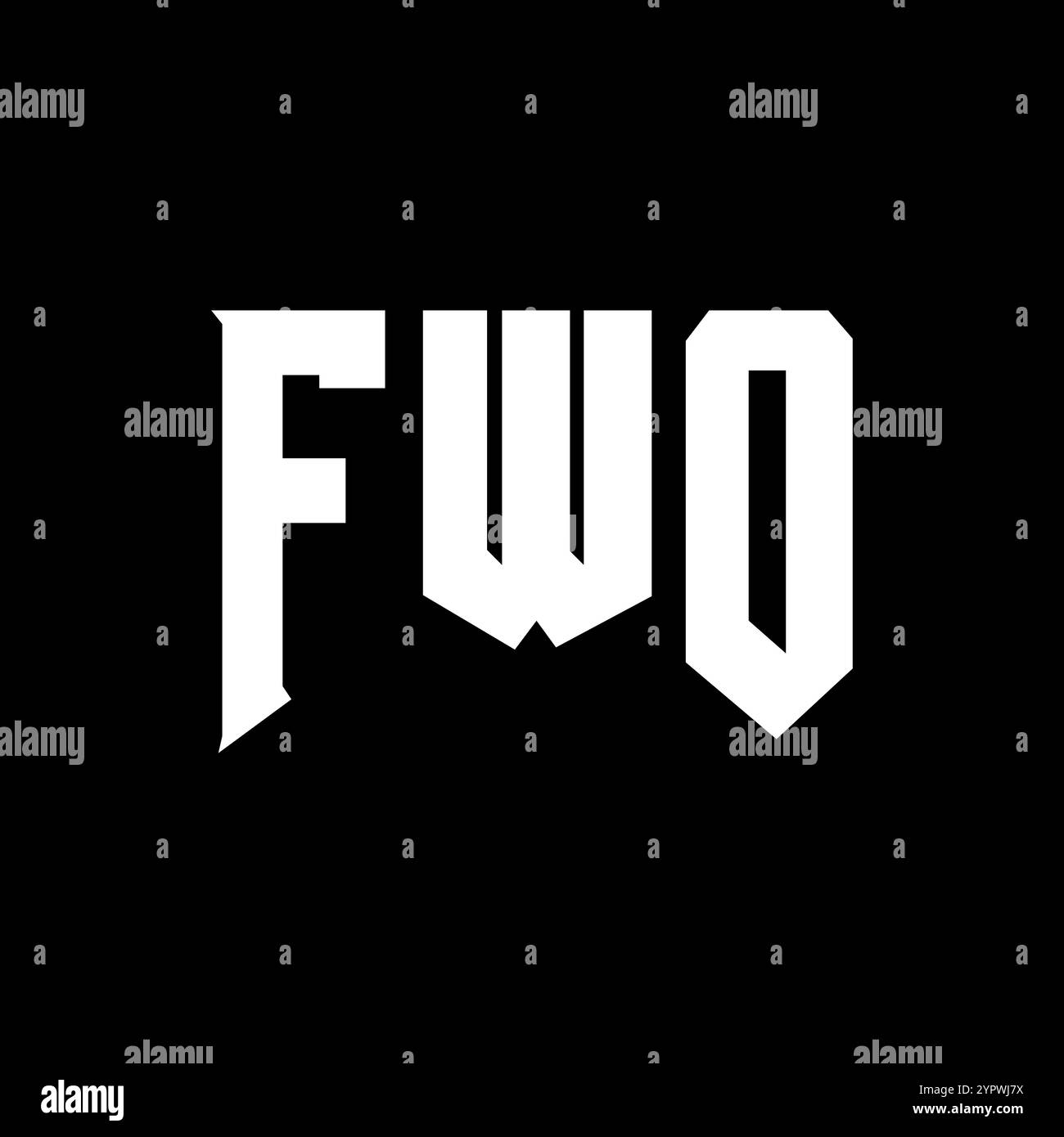 Fwo alphabet Stock Vector Images - Alamy