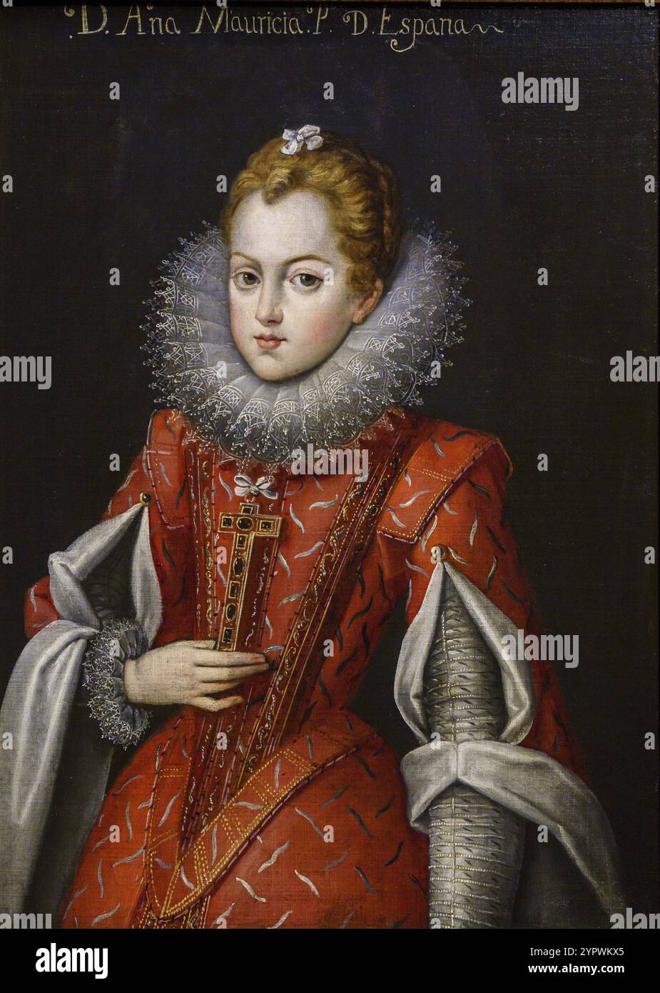 Infanta Ana of Austria, 1609, Rodrigo de Villandrando, Spanish school, Nins, portraits of ...