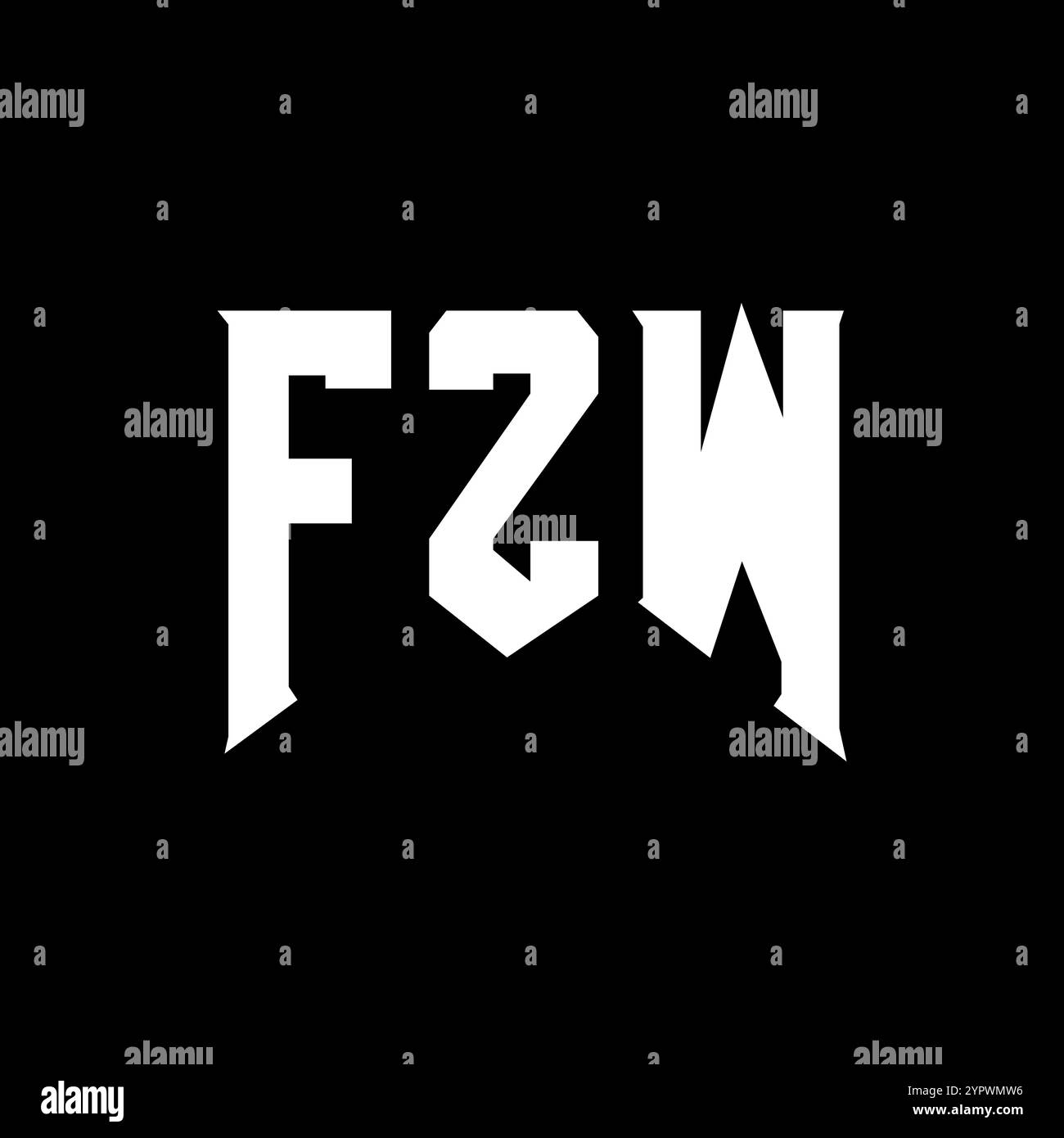 Fzw logo design hi-res stock photography and images - Alamy