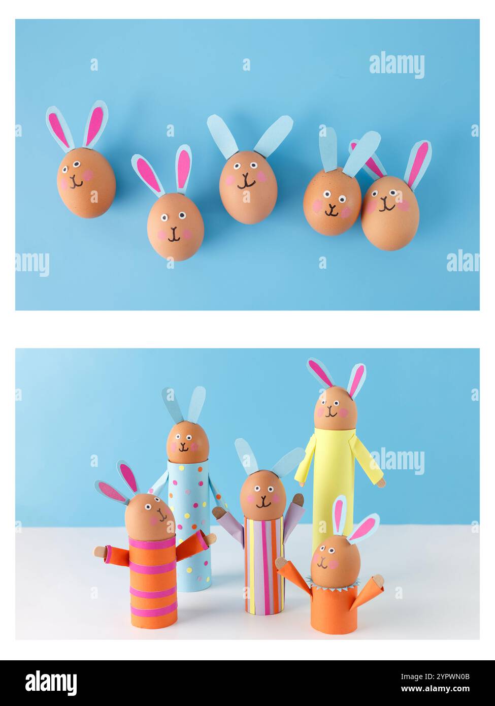 step by step instruction for Recycled paper cardboard tubes turned into ...