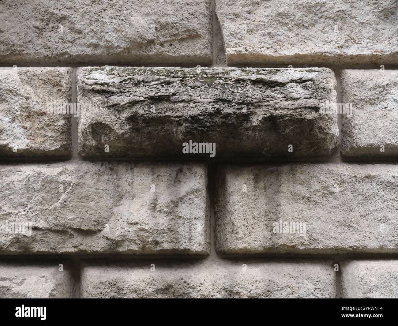 Massive limestone wall ? Structure texture background, rustic ...