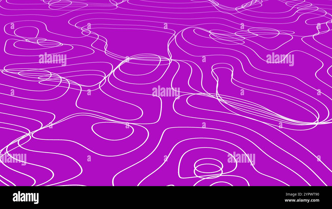 3D Topographic map background concept abstract background. Space ...