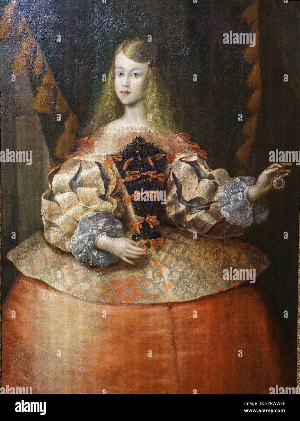 Infanta Maria Teresa of Spain, 1665, attributed to Francisco Ignacio ...