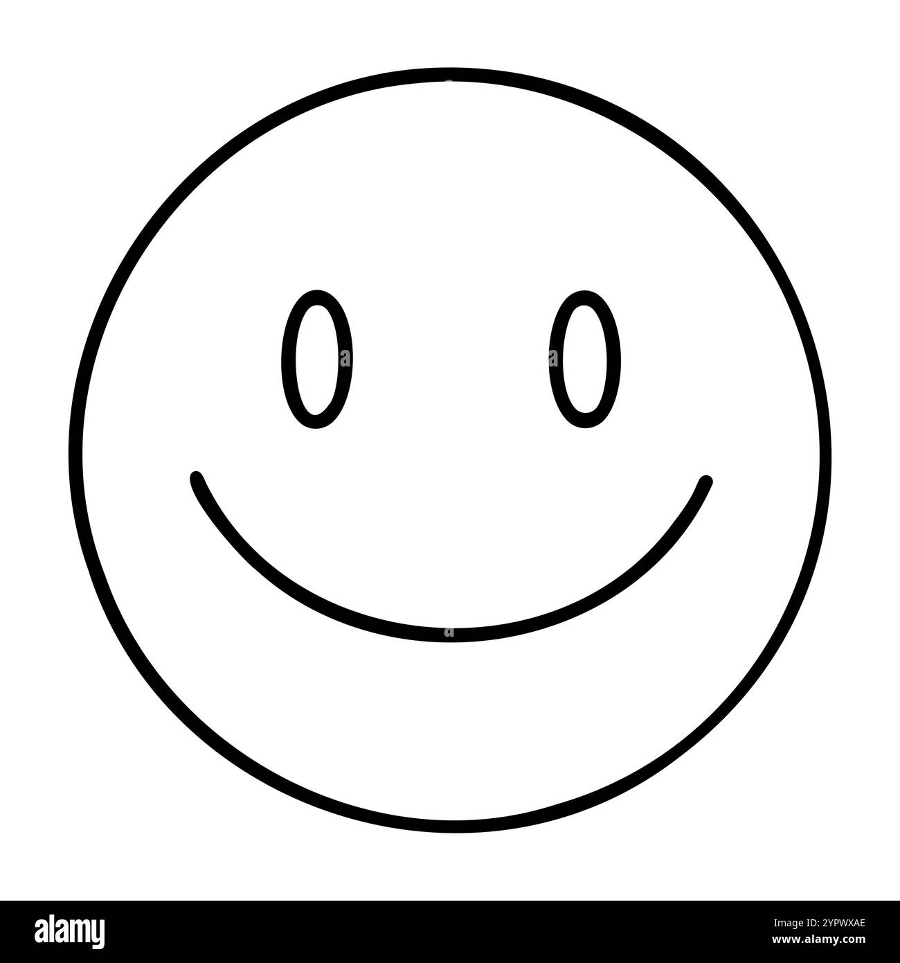 smile emoji face line art Stock Vector Image & Art - Alamy