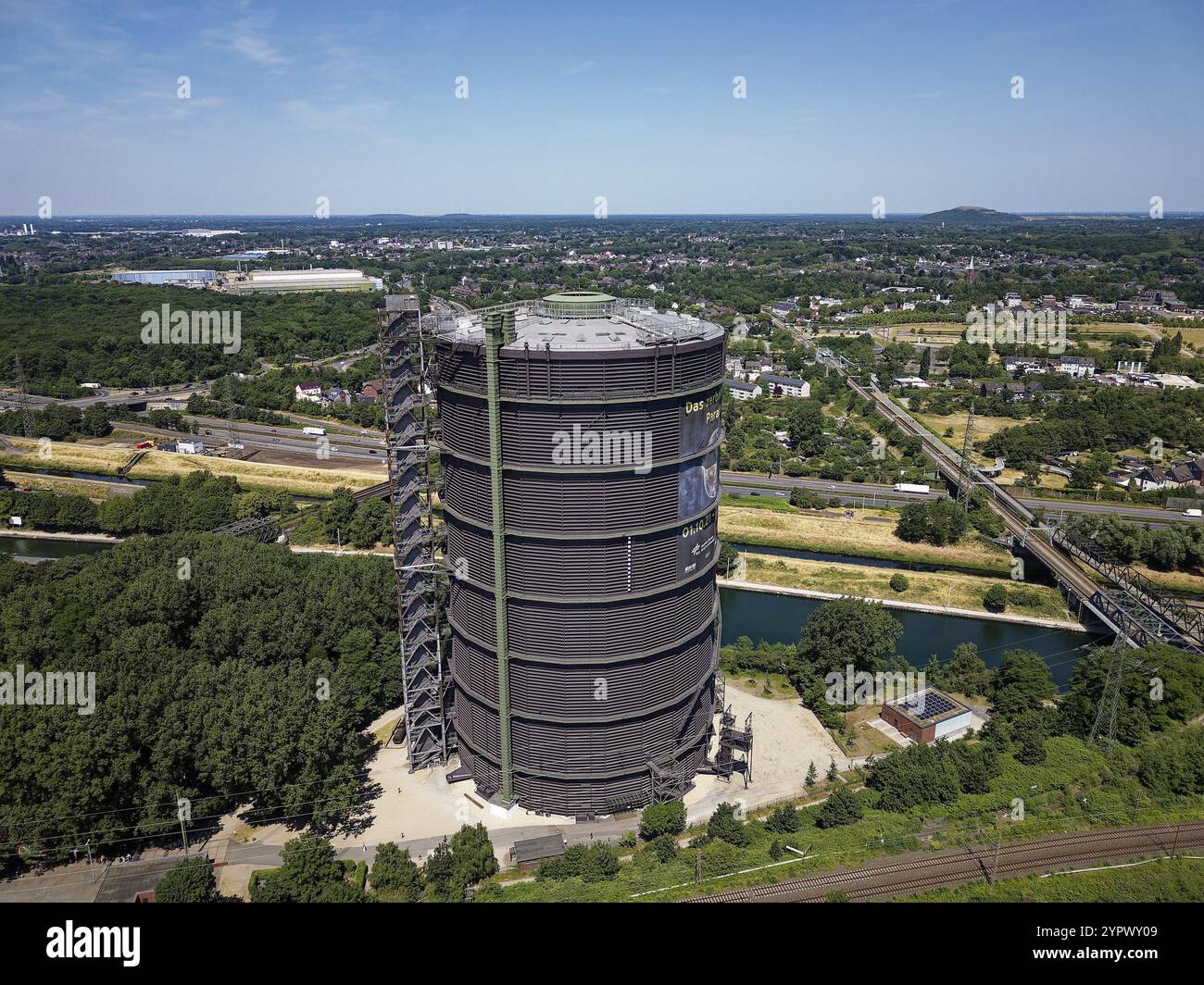 Gasometer Oberhausen is an industrial-cultural and municipal landmark ...