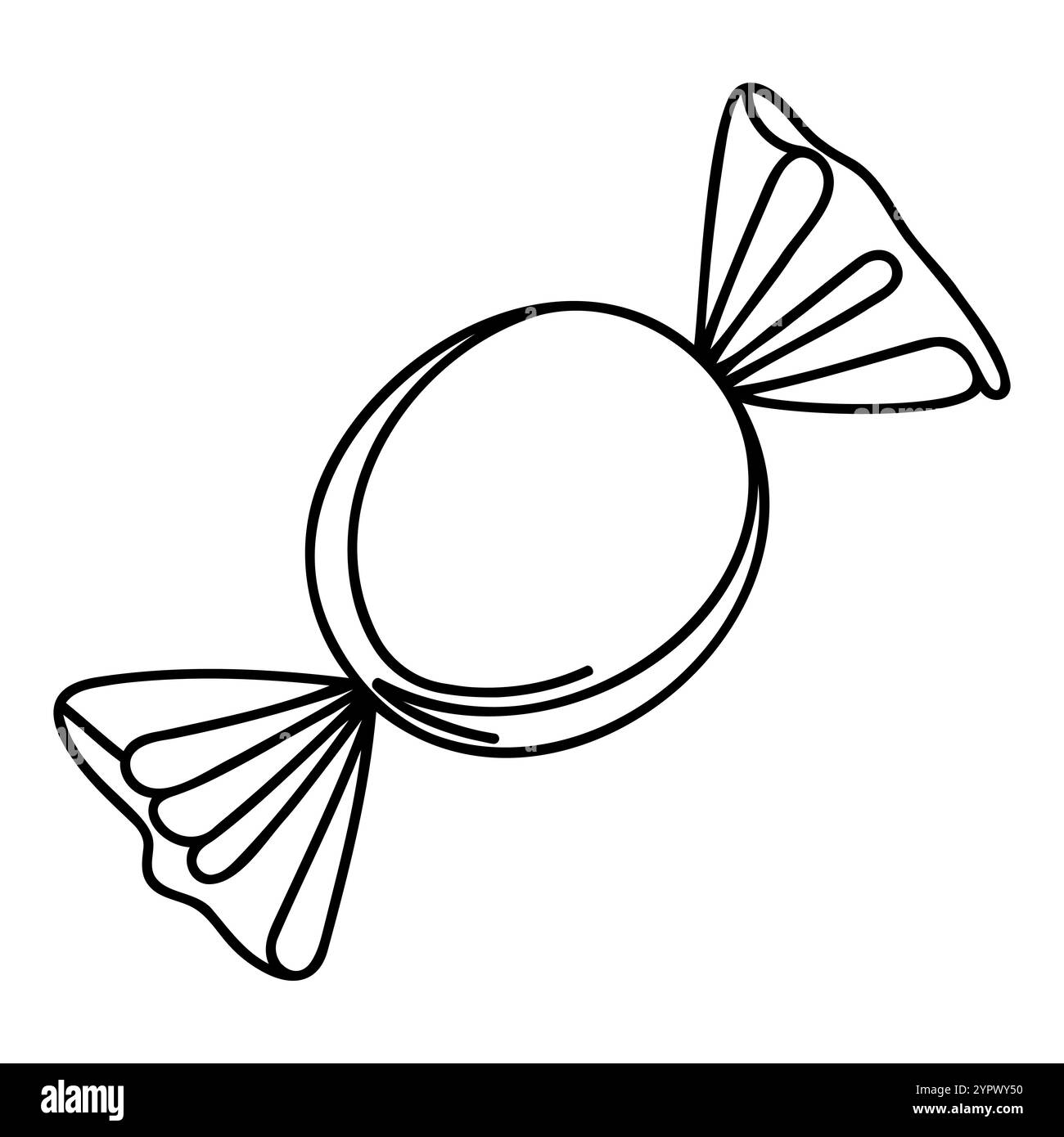 Candy line art icon Vector Stock Vector Image & Art - Alamy