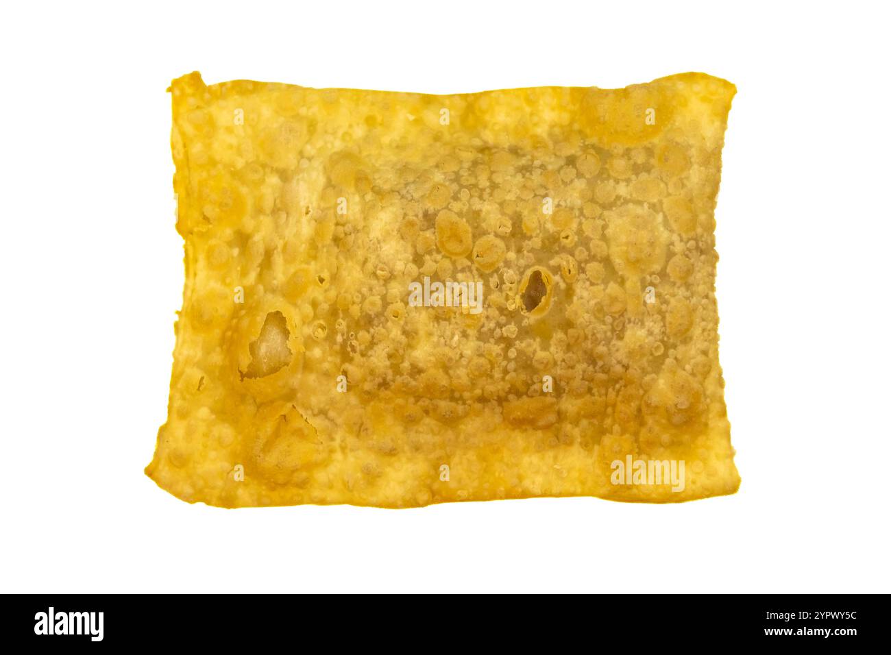 Traditional Brazilian fried pastry stuffed with ground beef. "Pastel de ...