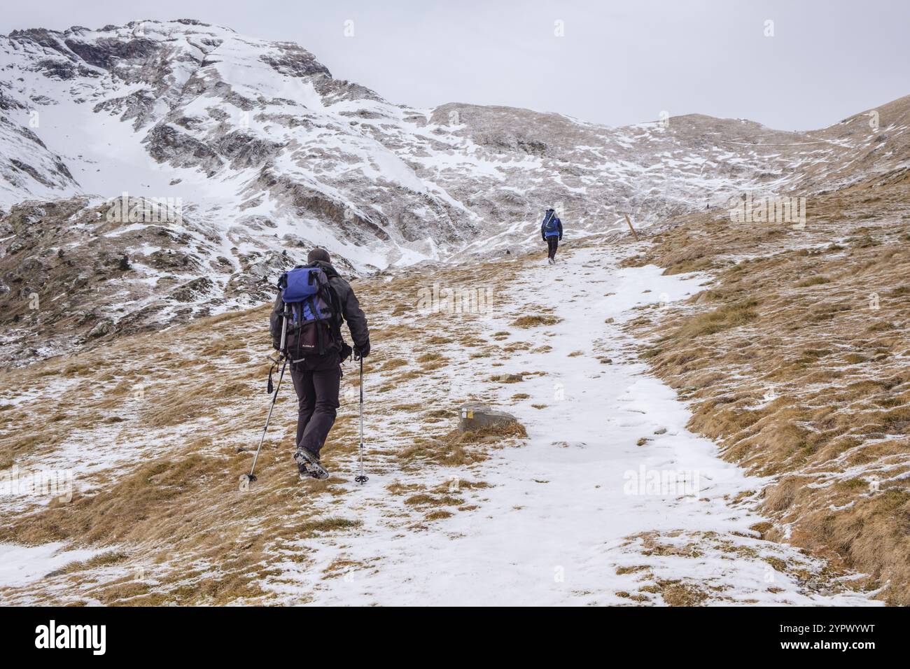 Puerto Viejo de Bielsa, Huesca, Aragon, cordillera de los Pirineos ...