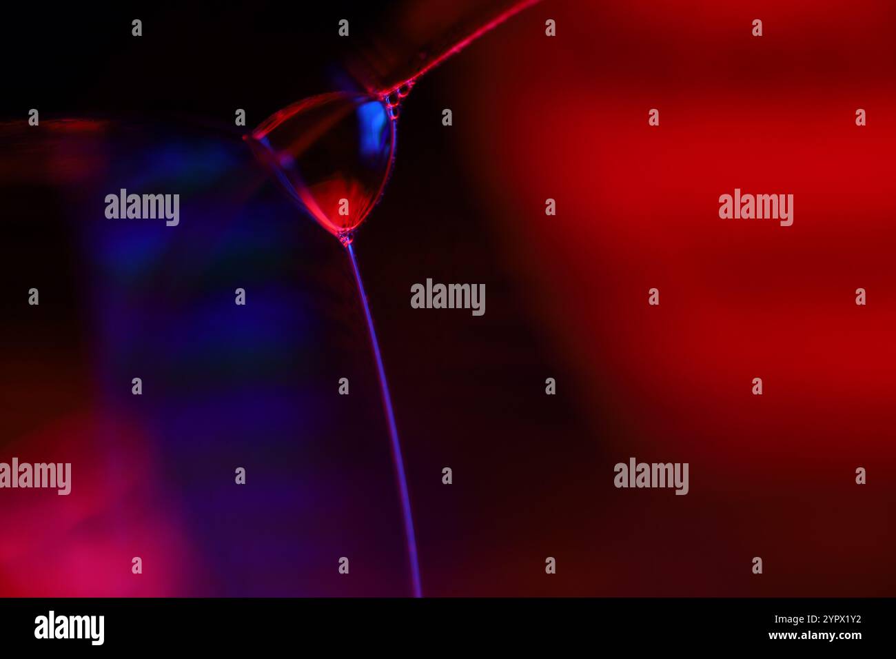Red and purple fluid panels, liquid abstraction, colour waves, deep ...
