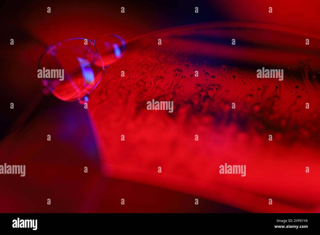 Red and purple fluid panels, liquid abstraction, colour waves, deep ...