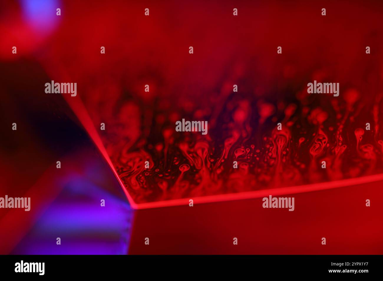 Red and purple fluid panels, liquid abstraction, colour waves, deep ...