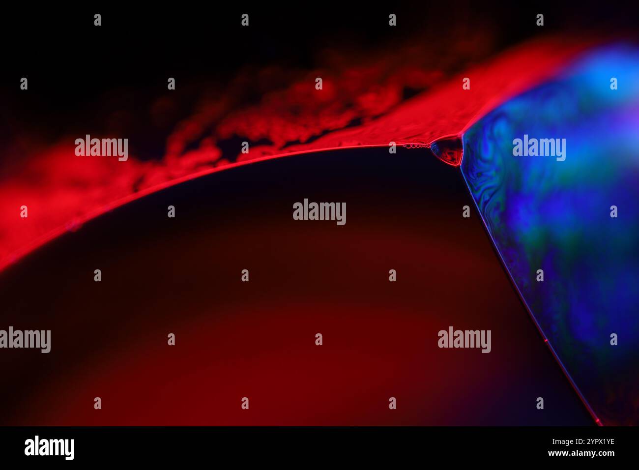 Red and purple fluid panels, liquid abstraction, colour waves, deep ...