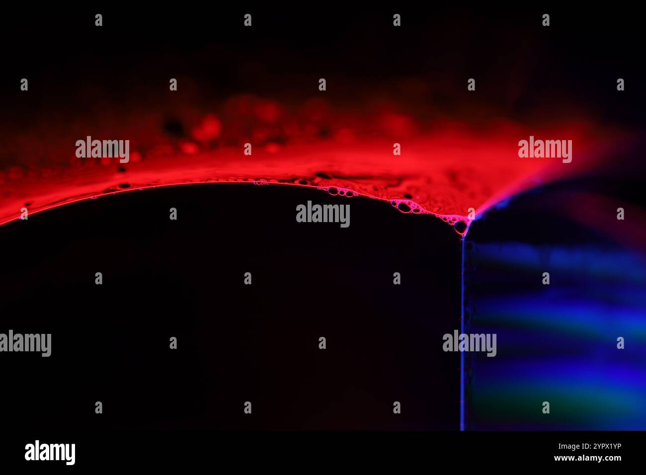 Red and purple fluid panels, liquid abstraction, colour waves, deep ...