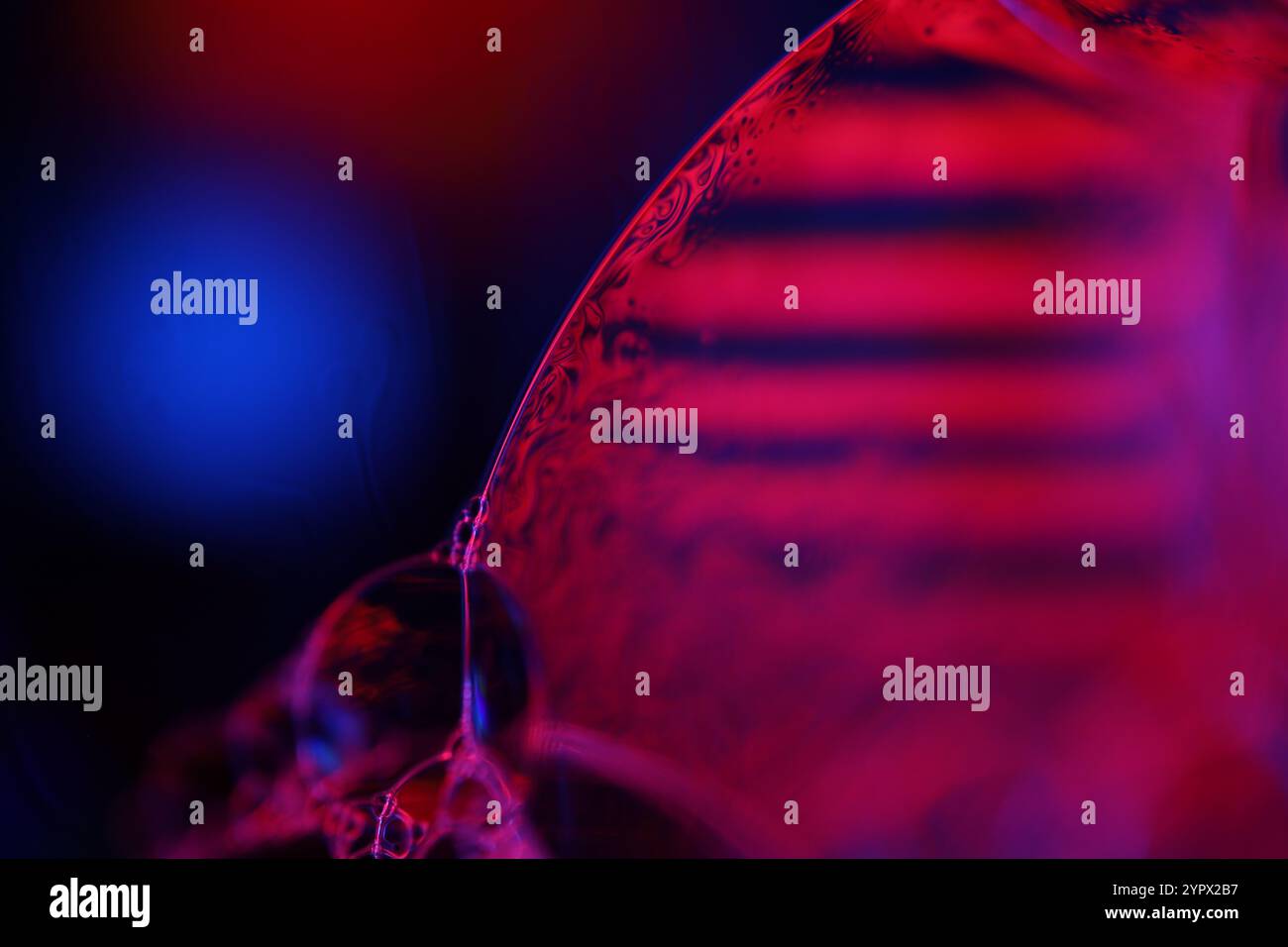 Red and purple fluid panels, liquid abstraction, colour waves, deep ...