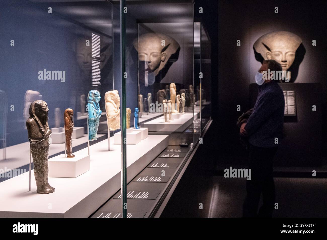 Ushabtis, exhibition Pharaoh the King of Egypt, Center Cultural La ...