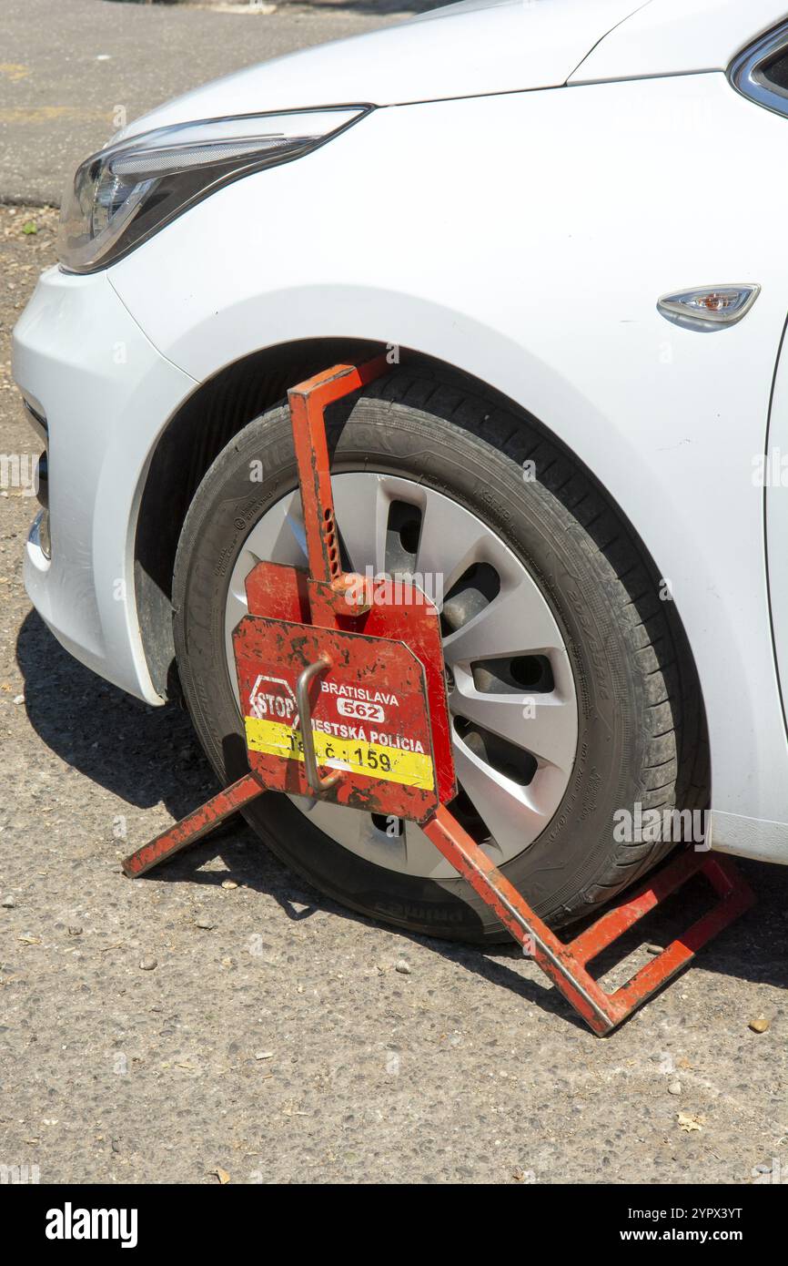 Car parking lock hi-res stock photography and images - Alamy