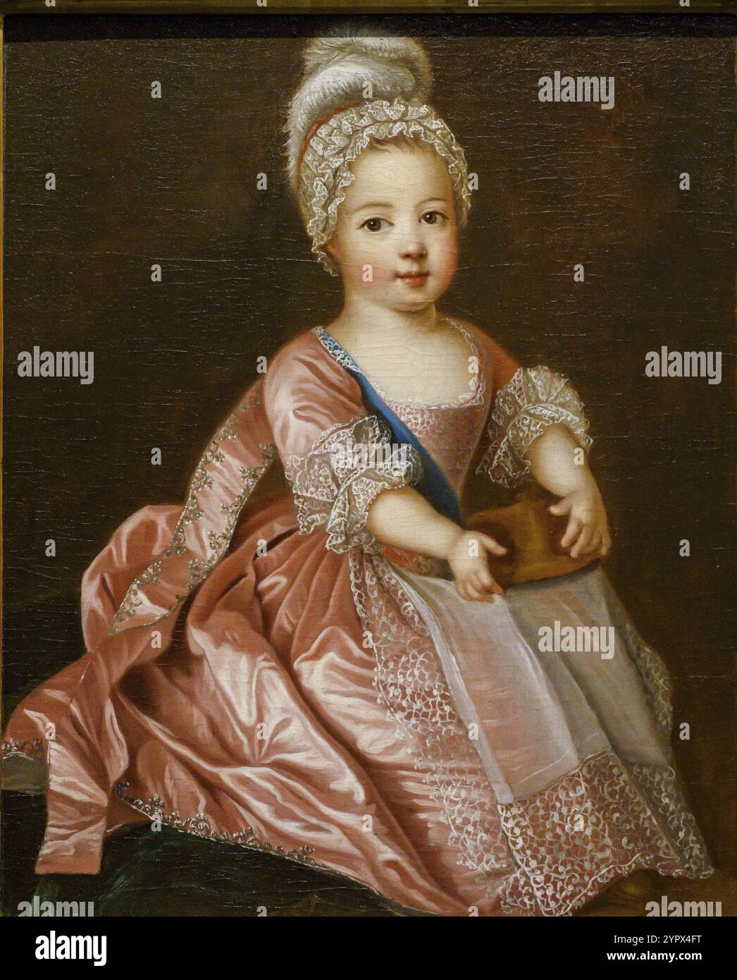 Louis XV of France Delfin, 1712, Pierre Gobert and studio, french school, Nins, portraits of ...