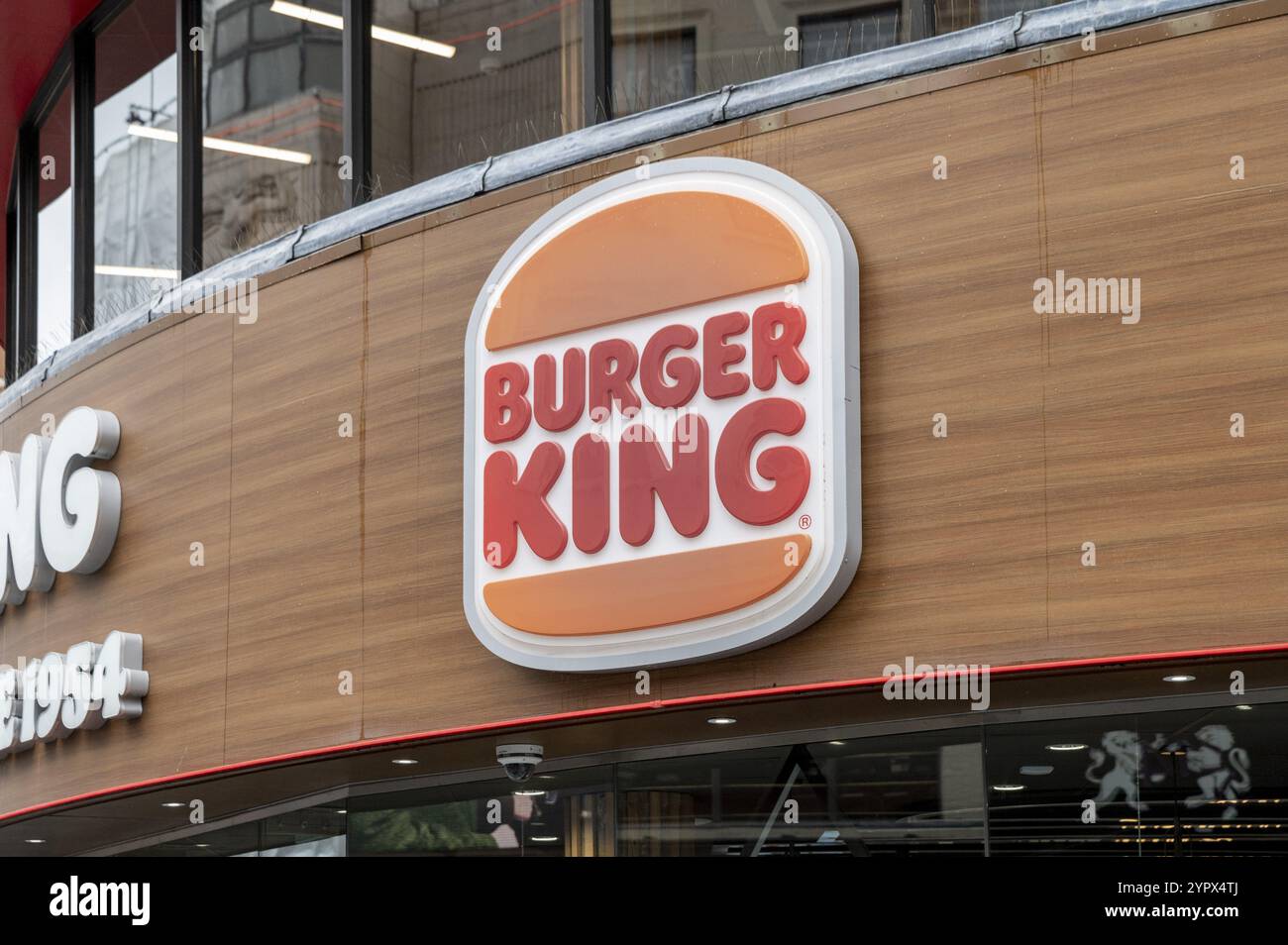 London, UK, March 22, 2024 : Burger King fast food restaurant in London ...