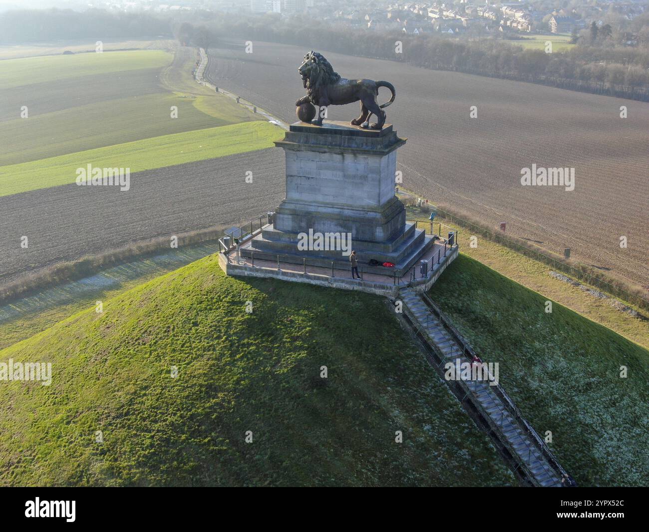 Waterloo battlefield perspective hi-res stock photography and images ...