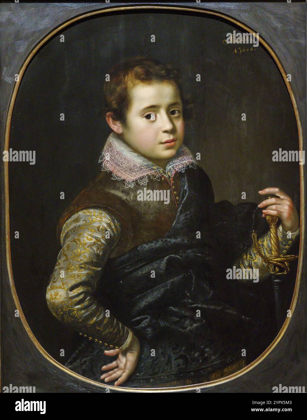 Portrait of a boy aged 8, 1606, Gortzius Geldorp, flemish school, Nins, portraits of children s ...