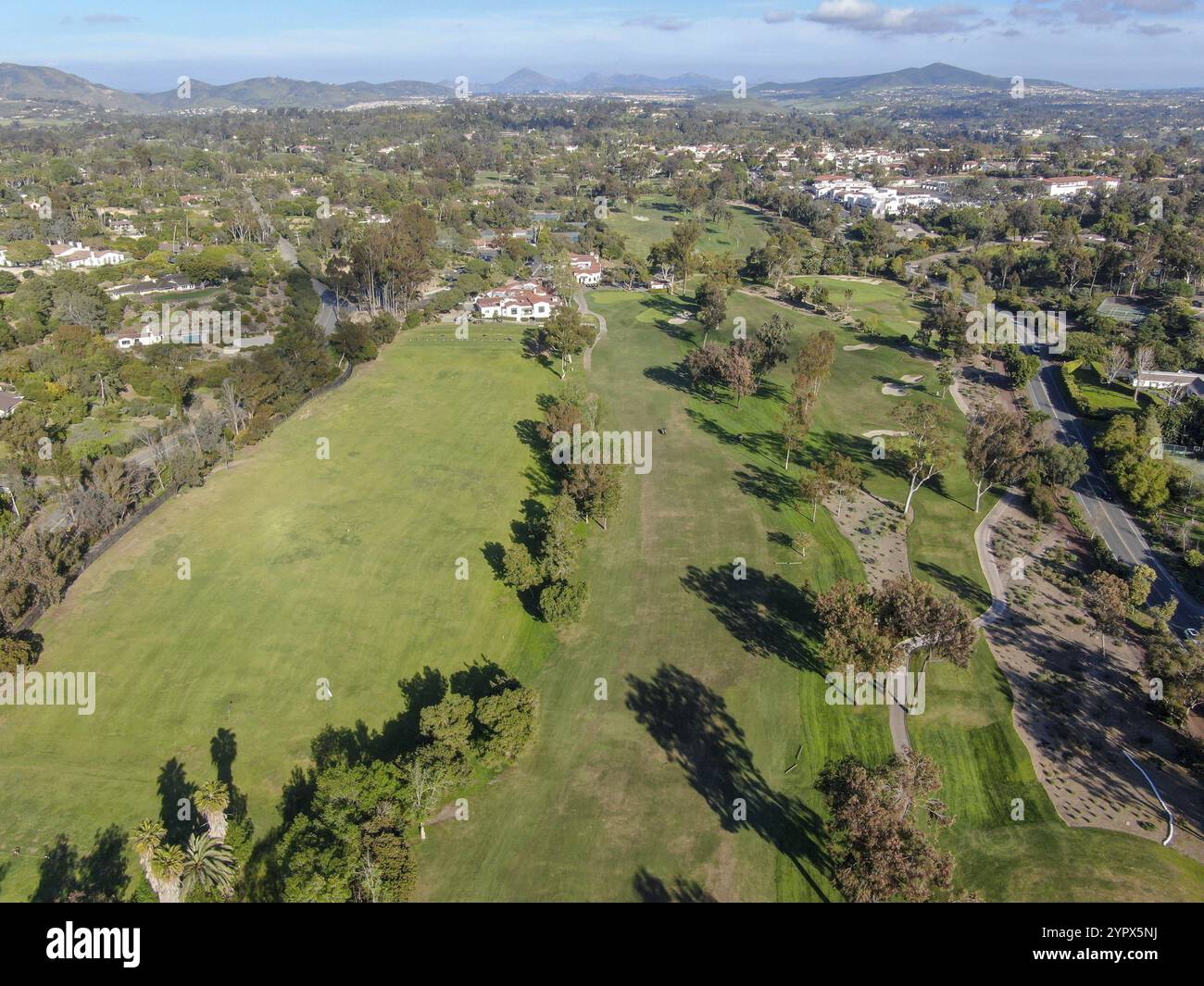 Golf course green lawns aerial hi-res stock photography and images - Alamy