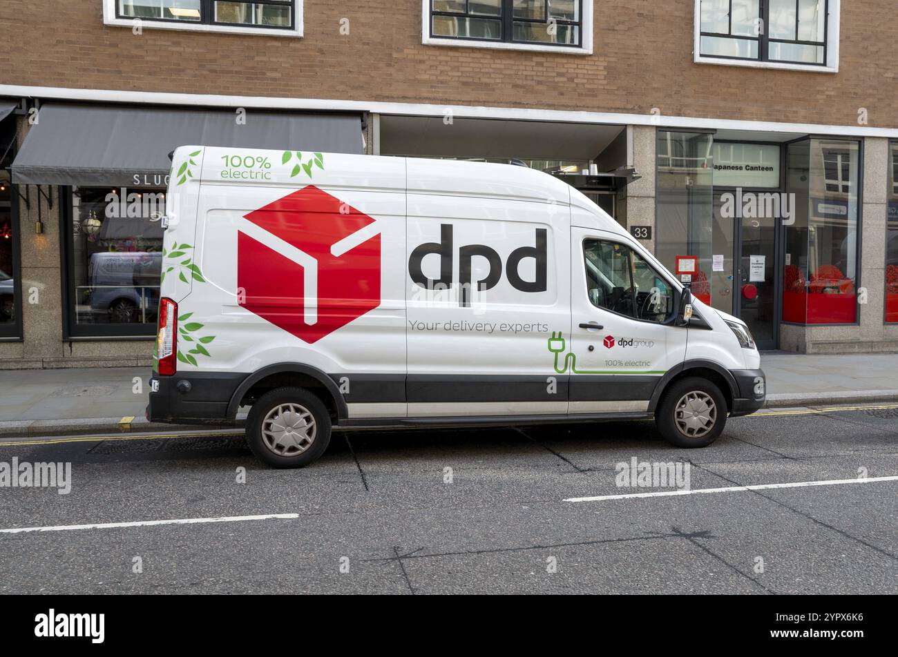 Dpd electric delivery van hi-res stock photography and images - Alamy