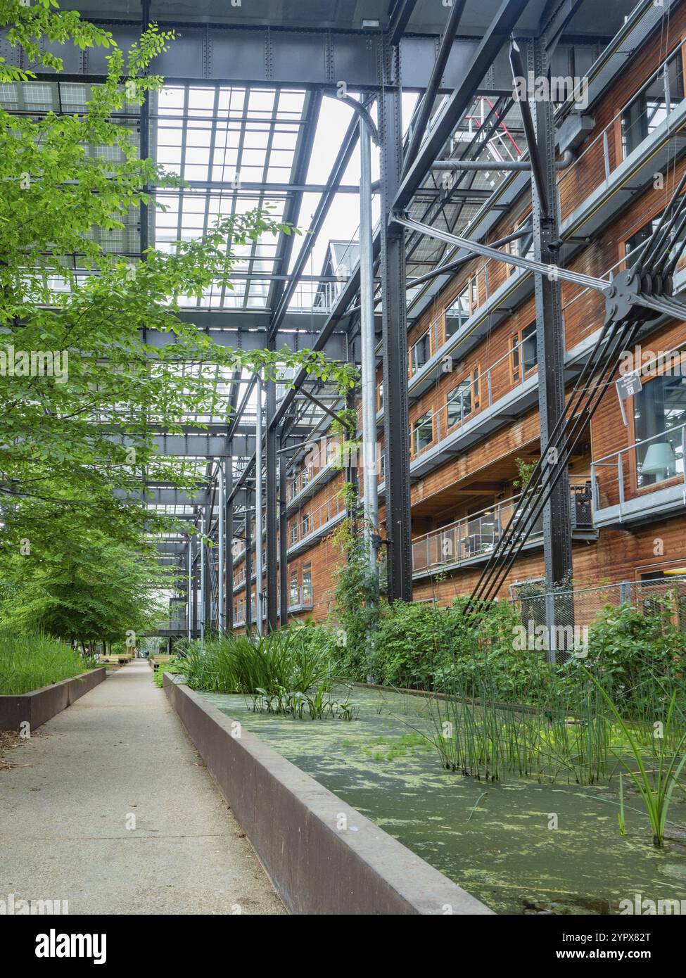 Hallo Pajol is an example of innovative architecture in Paris, France ...
