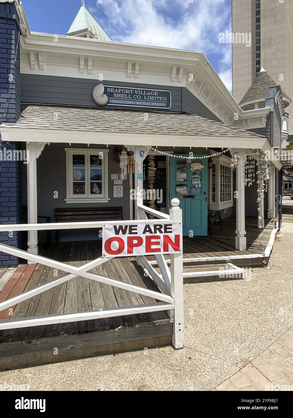 Seaport Village, waterfront shopping and dining complex in San Diego ...