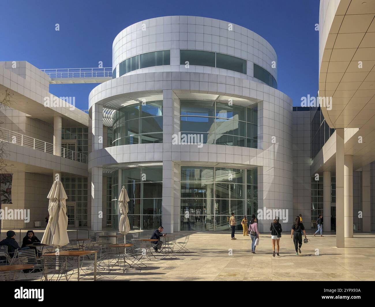The Getty Center museum in Los Angeles California USA was designed by ...