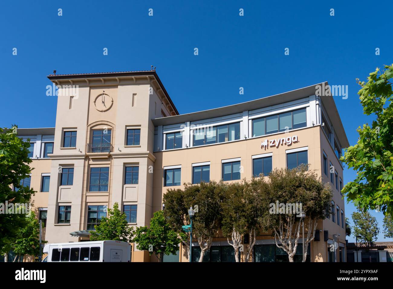 Zynga headquarters building in San Mateo, California, USA Stock Photo - Alamy