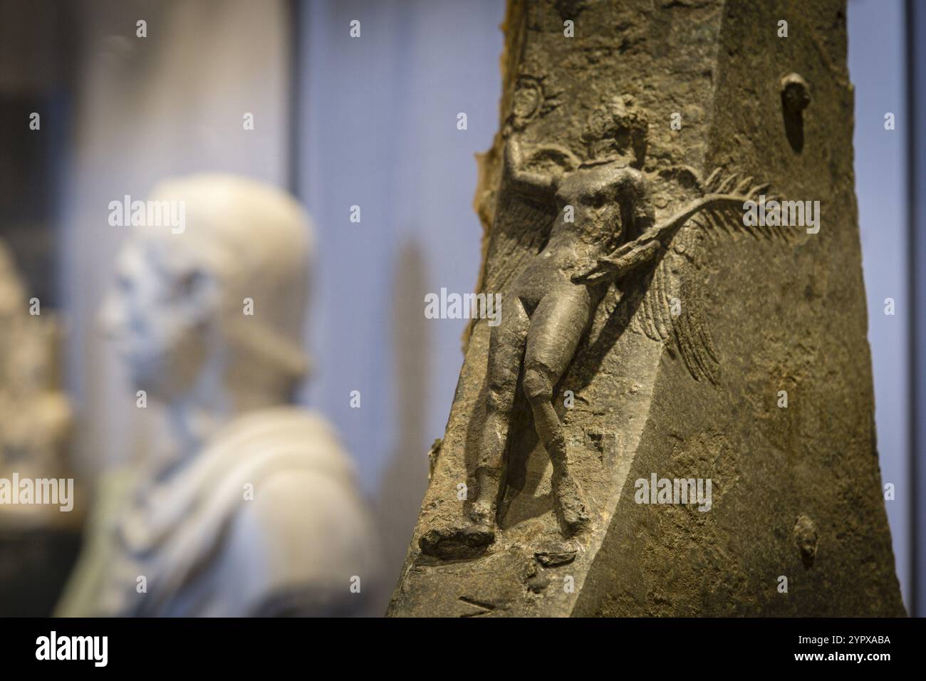 Punic shipÂ´s rostrum, from area of the battle of Egadi islands, 3rd ...