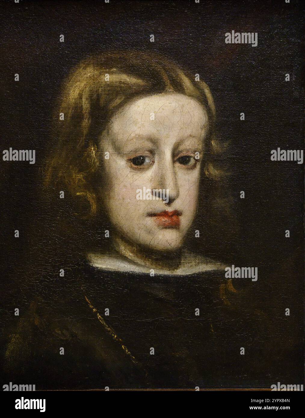 Carlos II of Spain, 1671, Juan Carreno de Miranda, Nins, portraits of ...