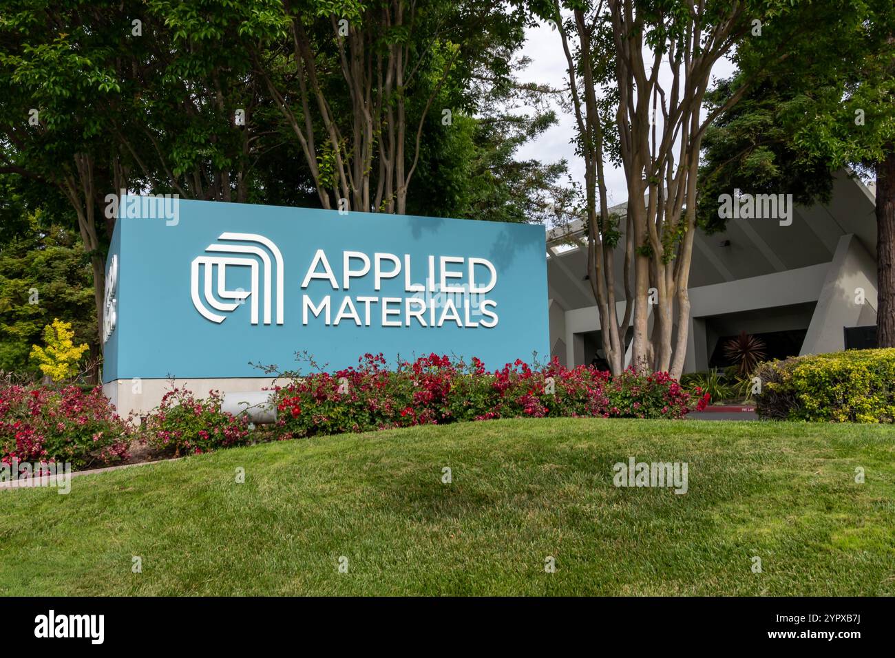 Applied Materials headquarters in Santa Clara, California, USA Stock ...