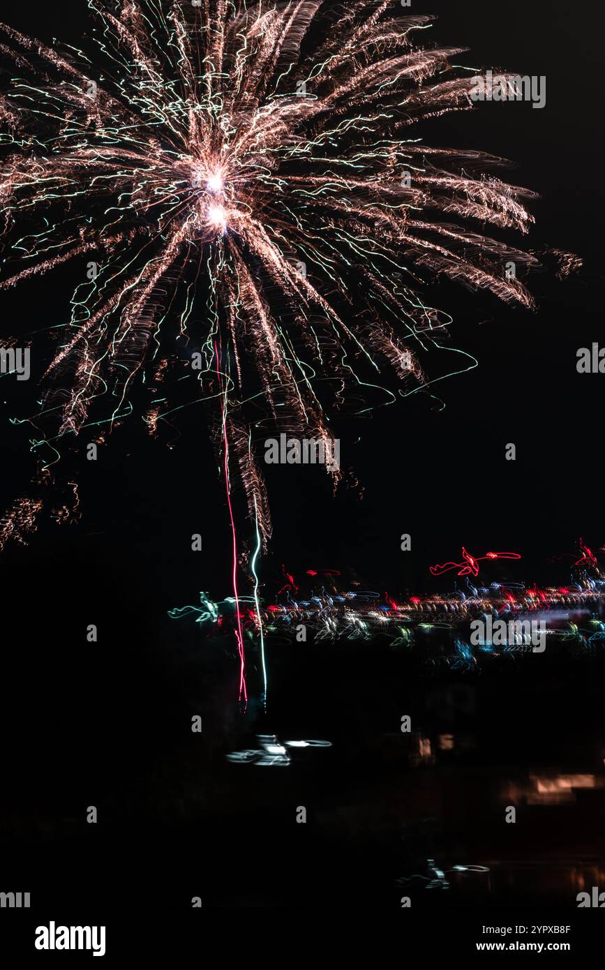 Crazy firework display hi-res stock photography and images - Alamy