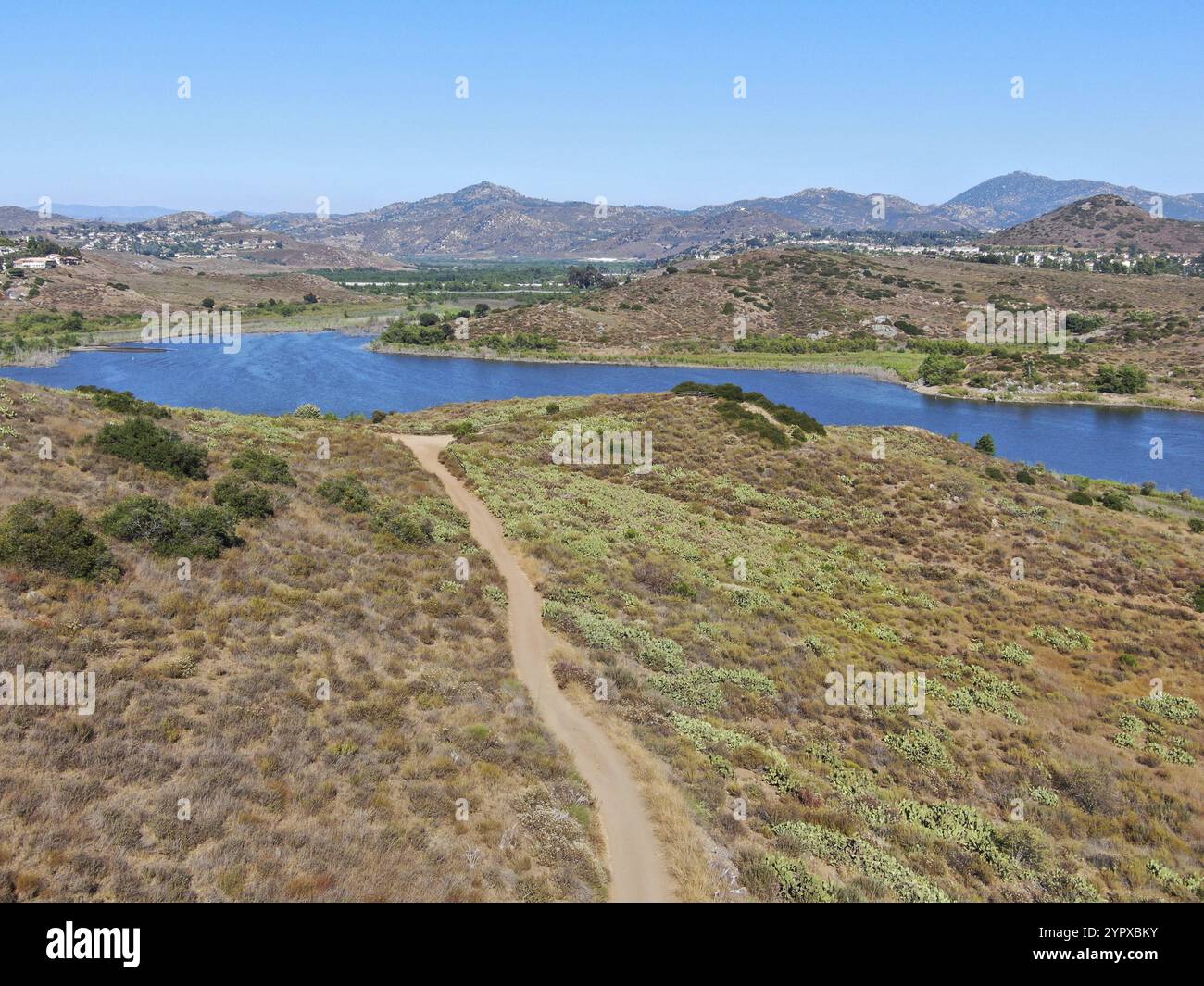 Aerial view hiking team hi-res stock photography and images - Alamy