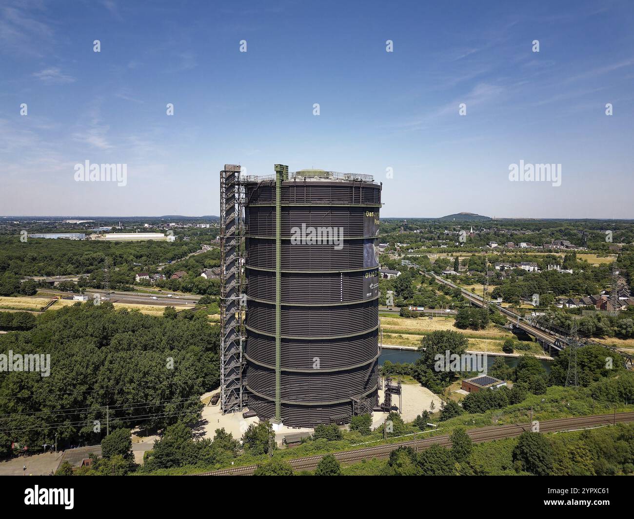 Gasometer Oberhausen is an industrial-cultural and municipal landmark ...